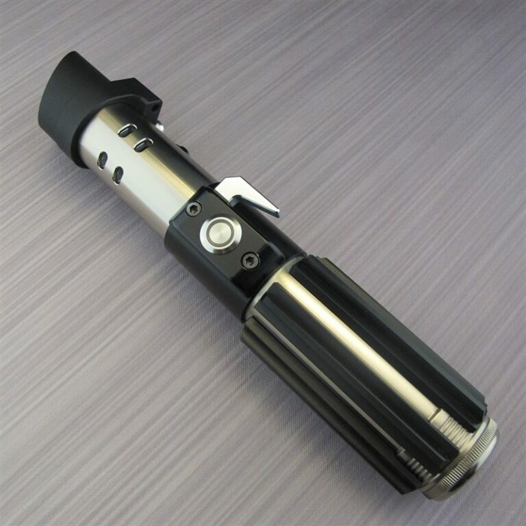 The Dominix V2 Custom Lightsaber | Shop for a Sleek Black Anodized ...