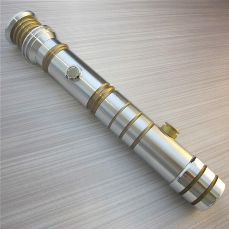 Shock LE Custom Lightsaber | Purchase a Custom Gold Anodized Shock LE ...