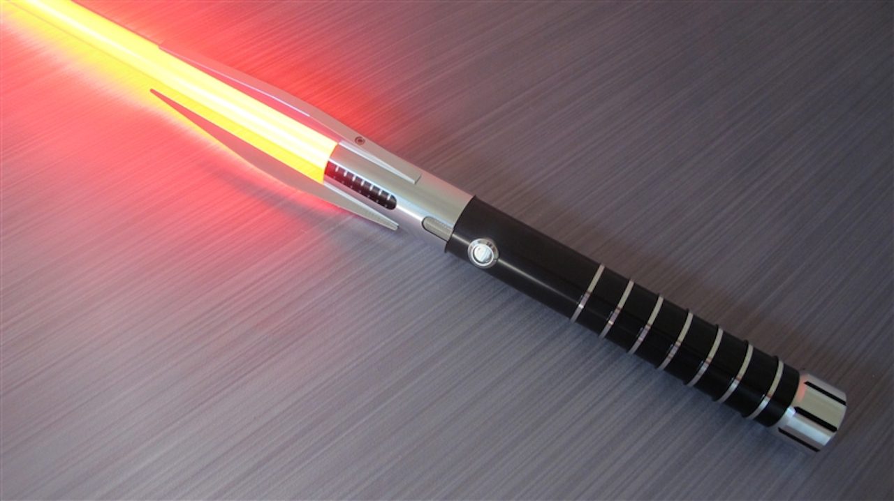 Raven Custom Lightsaber | Find a Custom Black Aluminum Raven Lightsaber ...