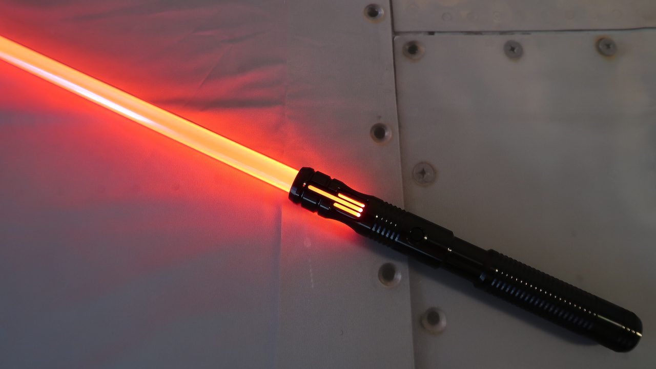 Dark Sentinel v5 Custom Lightsaber | Shop for a Black Anodized Dark ...