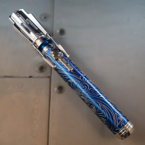 Azure Grand Master Custom Lightsaber | Shop for a Custom Single Bladed ...
