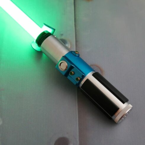 The Azure Exile Custom Lightsaber | A Half Length Lightsaber For The ...